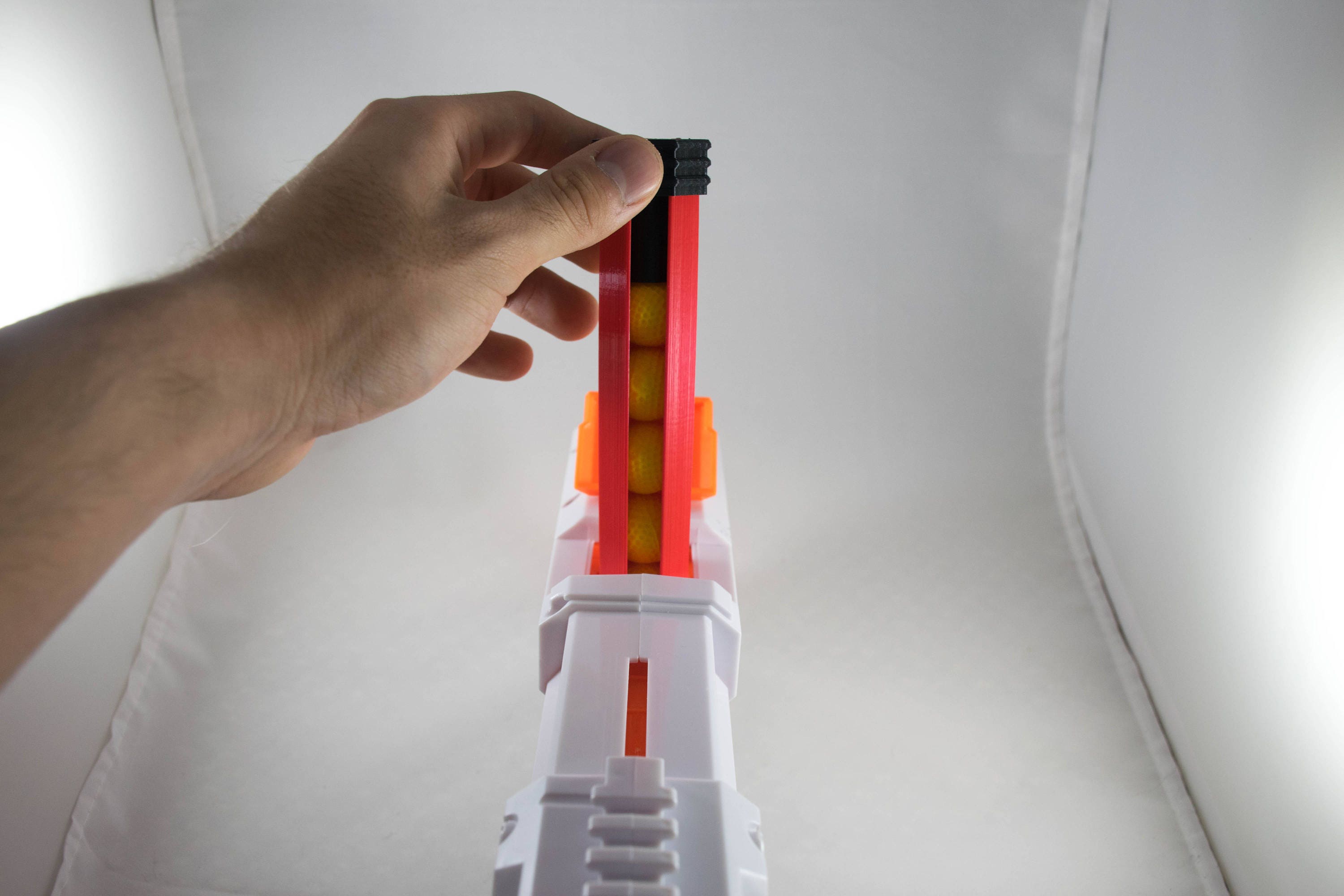 Nerf Kronos/mercury Speed Loader Red | Etsy