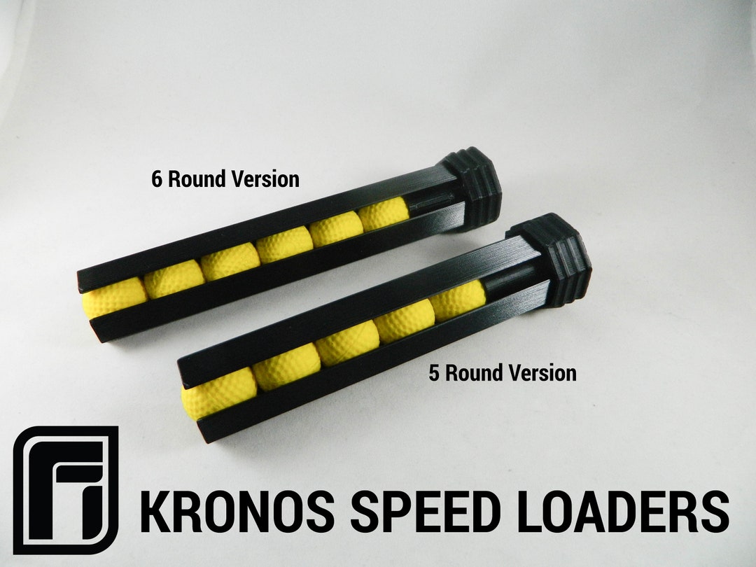 Nerf Kronos/mercury Speed Loader Black - Etsy