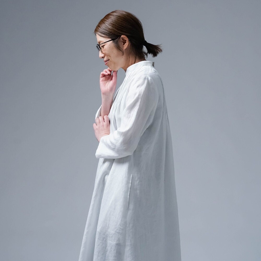 WAFU linen Dress made to Order Sophisticated Ao Dai - Etsy