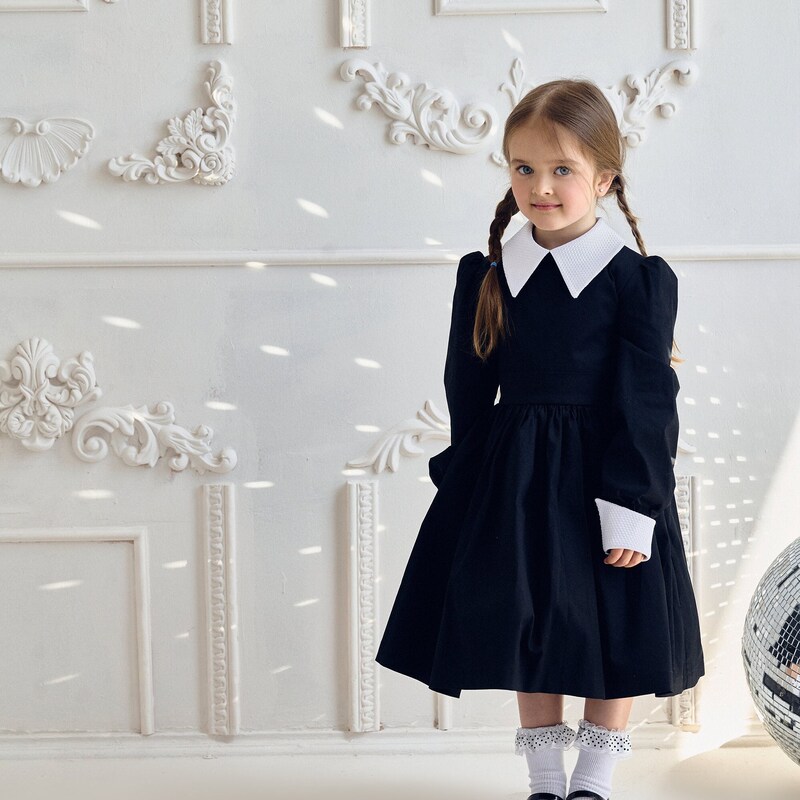 Wednesday Dress Toddler - Etsy