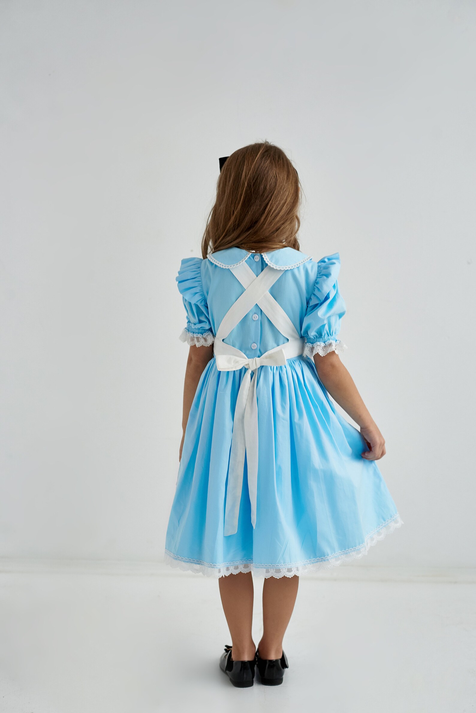 First Birthday Maid Dress for Baby Girl and Toddler in Alice | Etsy