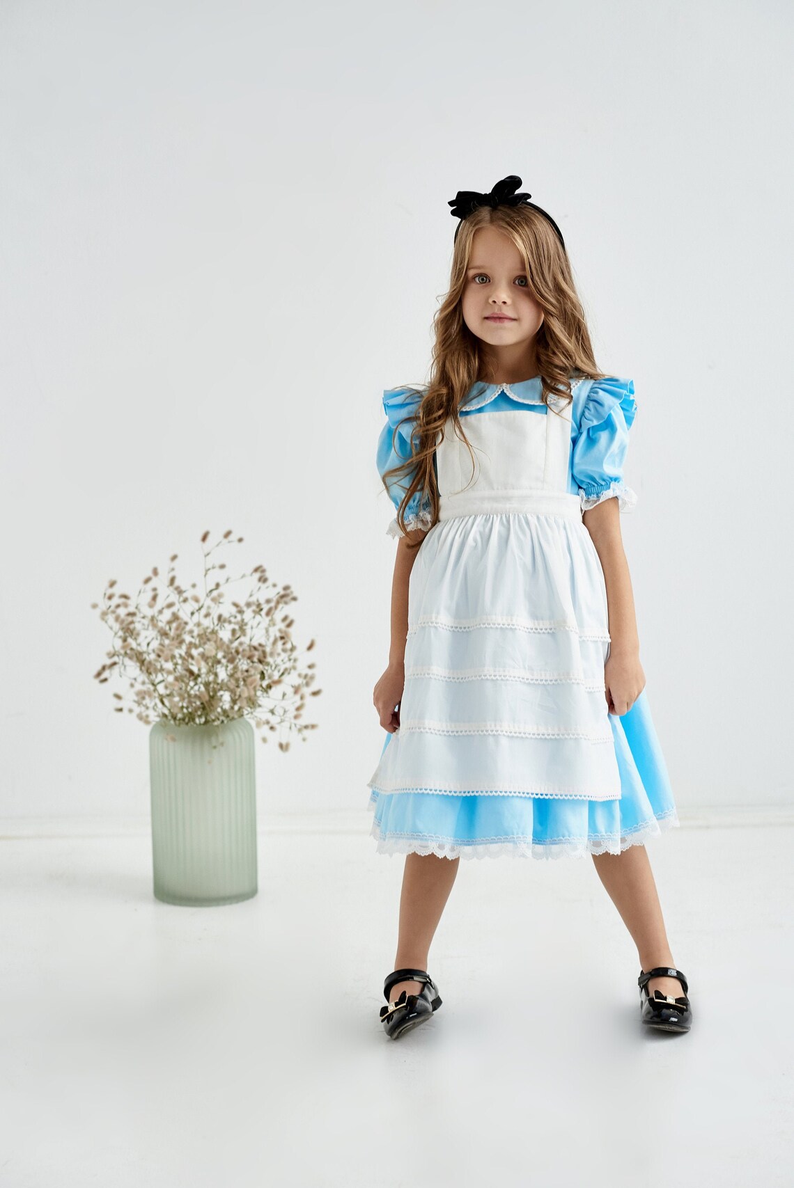 First Birthday Maid Dress for Baby Girl and Toddler in Alice | Etsy