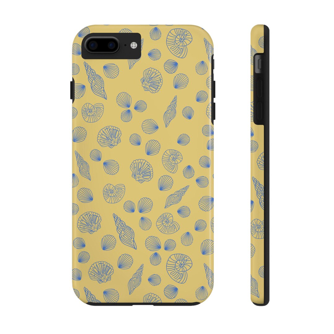 Slightly Subtle Coastal Shells on Sand Phone Case, Tough Shell, Ocean ...