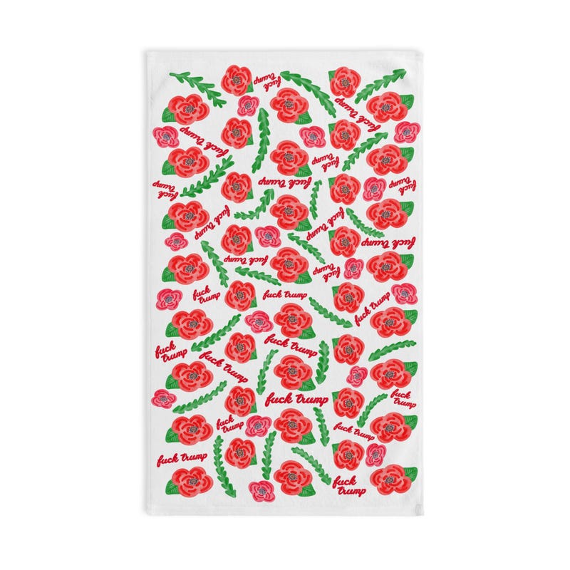 Poppy Towel - Etsy