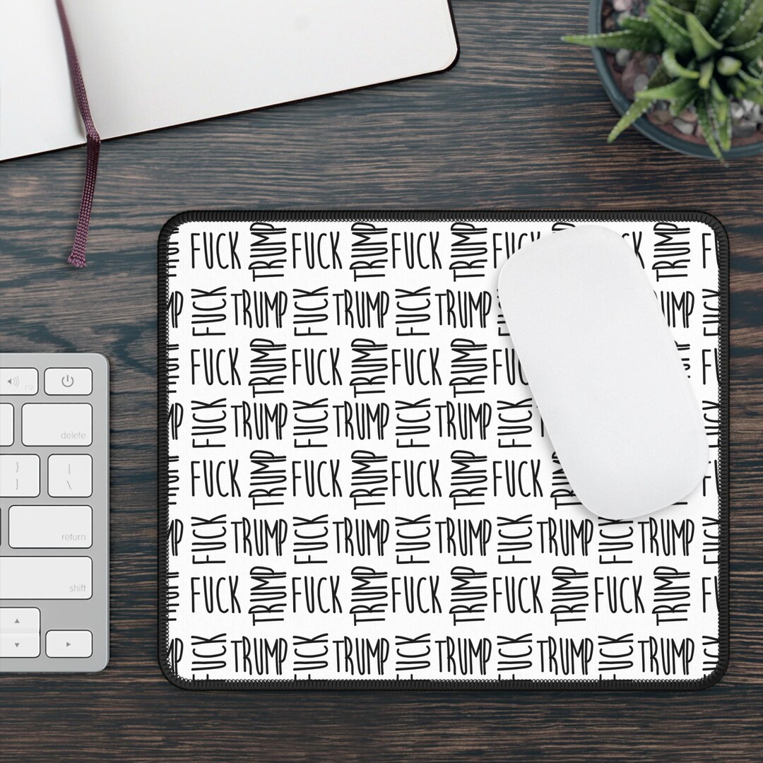 Slightly Subtle Farmhouse Print Mouse Pad, Unique Desk Accessory W ...