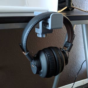 3d Printed Desk Clamp Headphone Stand - Etsy