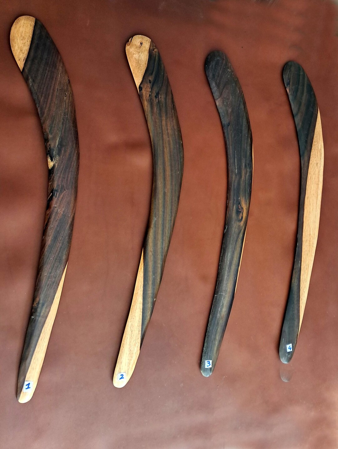 Aboriginal Killing Stick Made of Wood, Modern Handcrafted Piece Made by ...