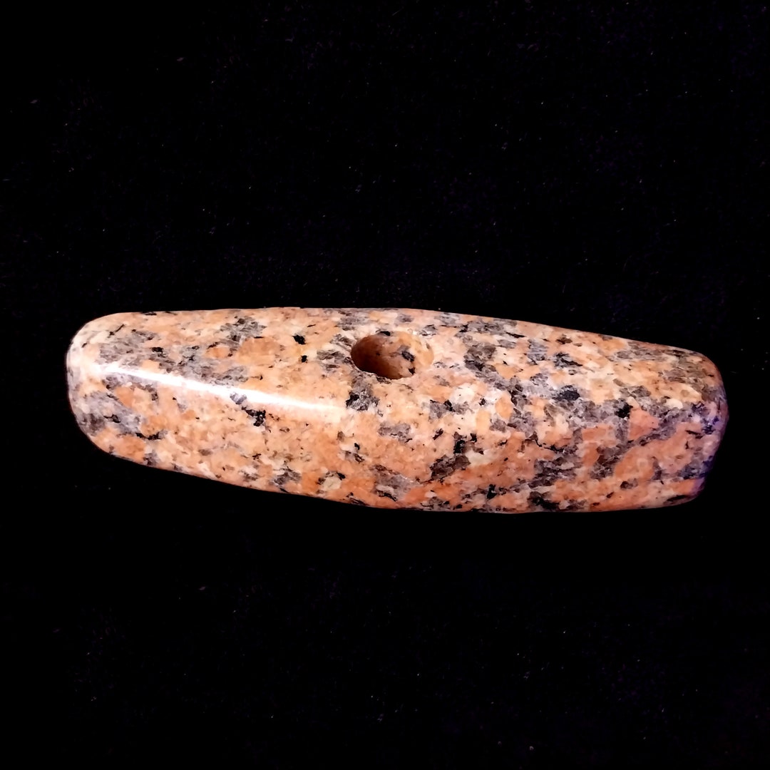 HAMMER in Pink GRANITE Modern Facsimile, Neolithic Mallet Type. Very ...