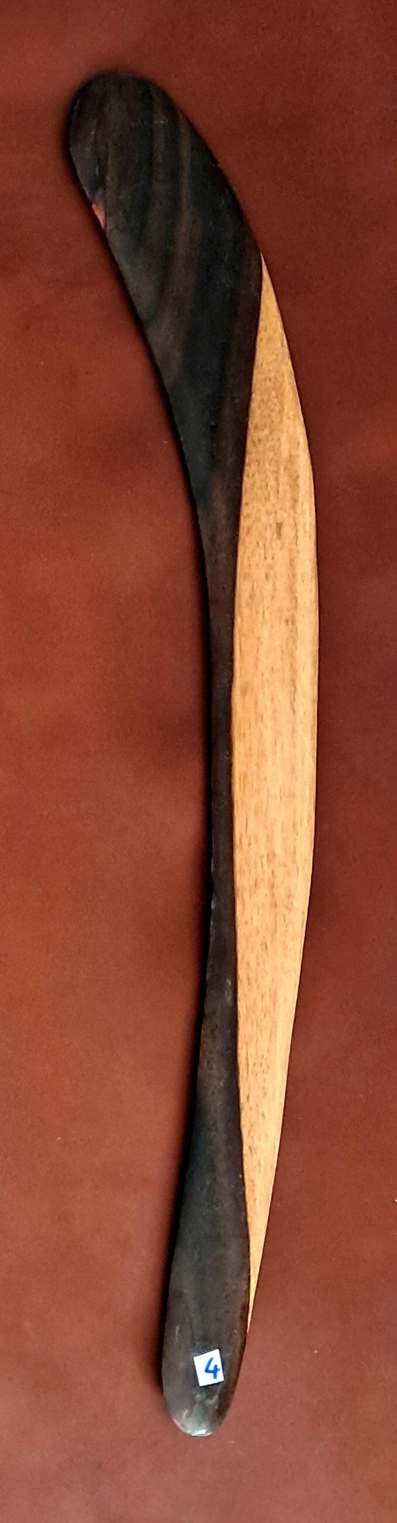 Aboriginal Killing Stick Made of Wood, Modern Handcrafted Piece Made by ...