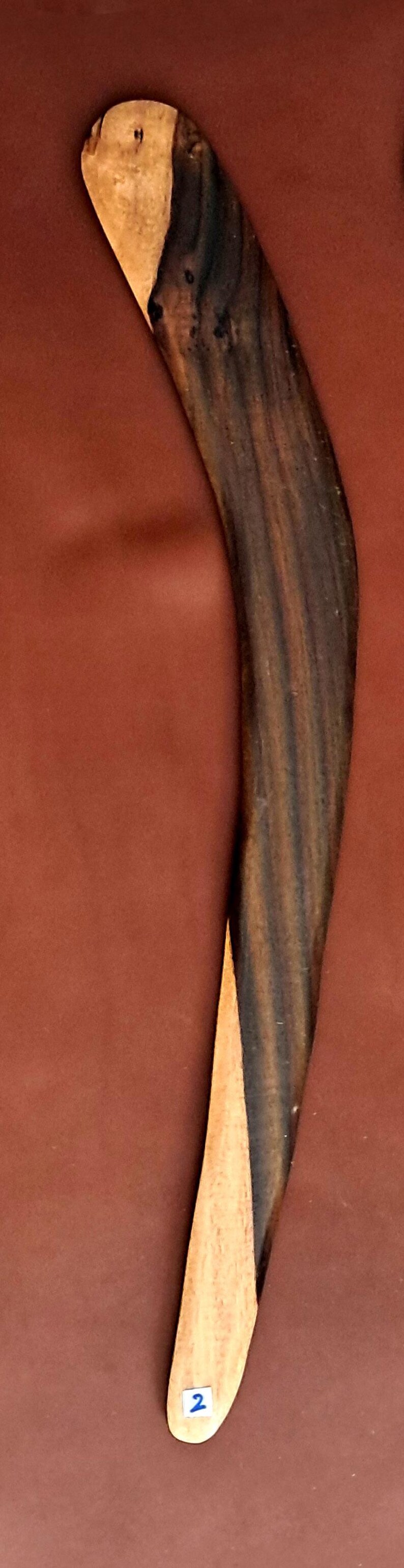 Aboriginal Killing Stick Made of Wood, Modern Handcrafted Piece Made by ...