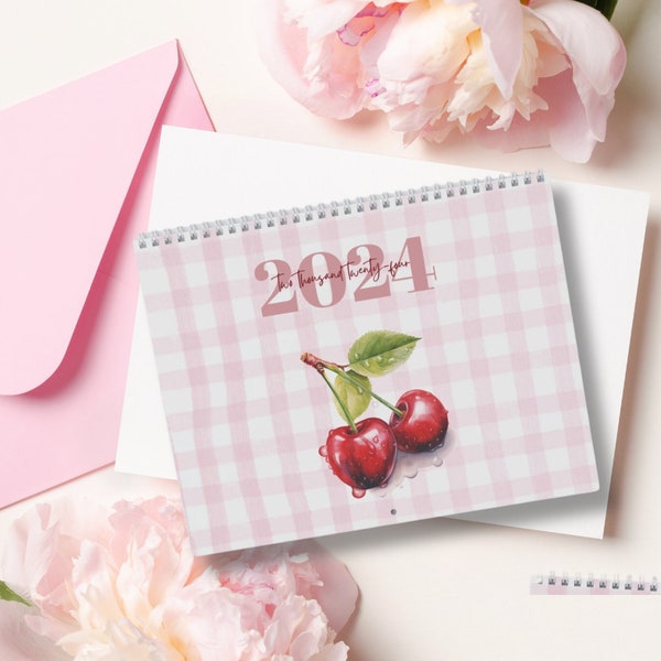 Preppy Wall Calendar - Etsy