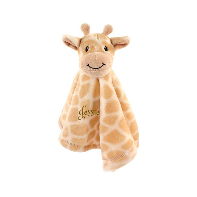 Personalized Animal SAFE Security Blanket for Baby FREE | Etsy