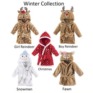 PERSONALIZED Baby Bathrobe -animal -infant Bath Robe -custom Monogram ...