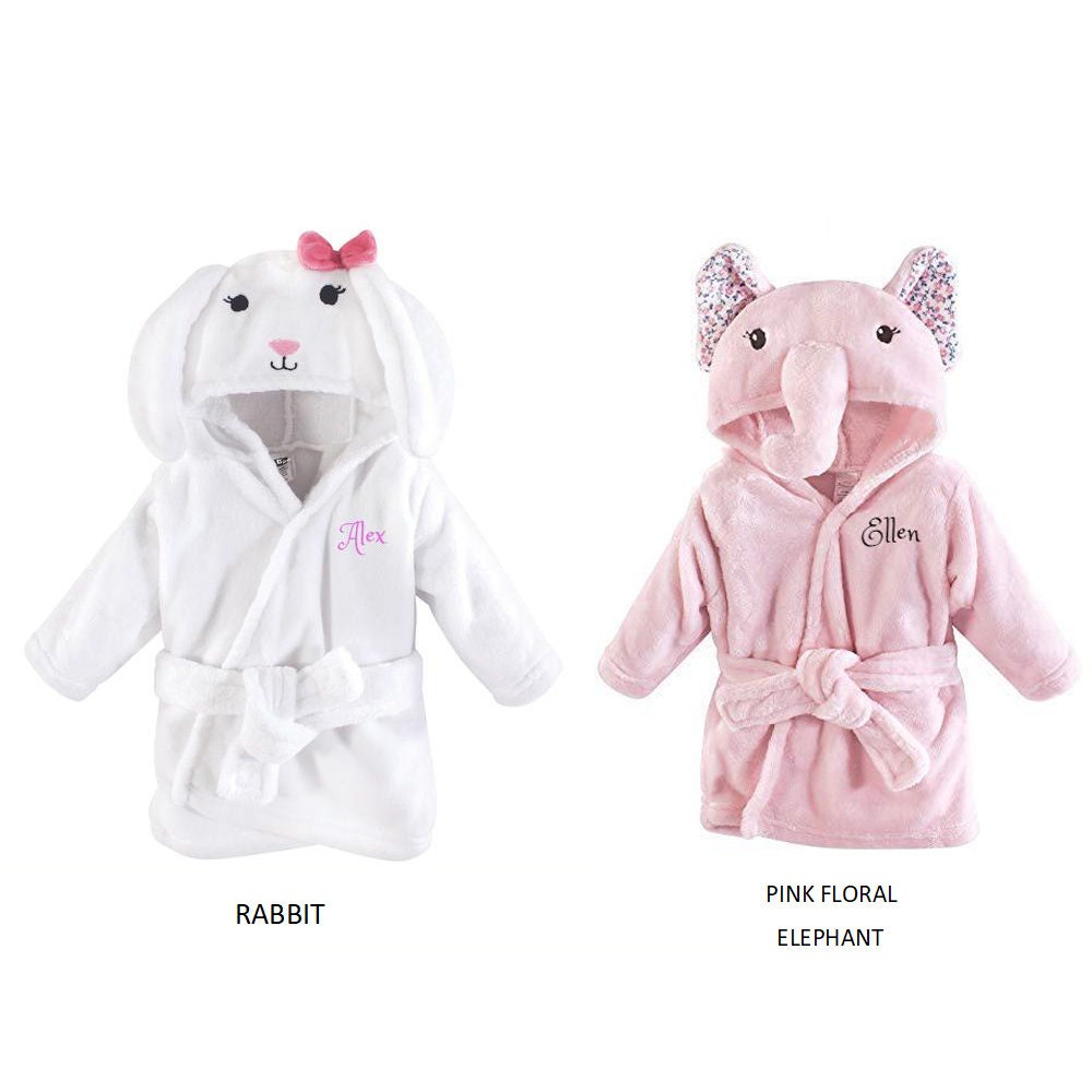 PERSONALIZED Baby Bathrobe UNICORN infant Bath Robe custom | Etsy