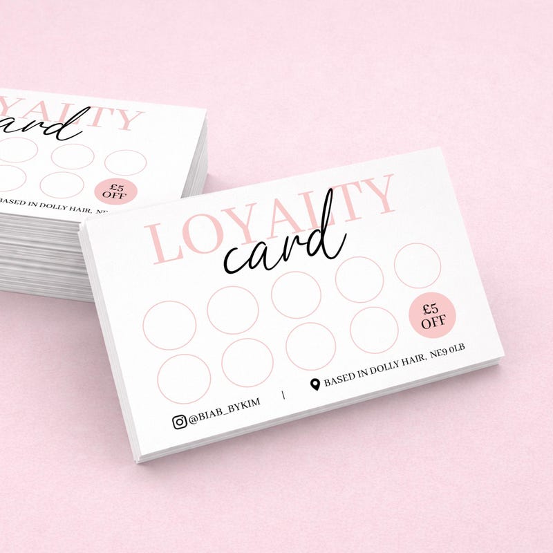 Cheap Loyalty Card - Etsy