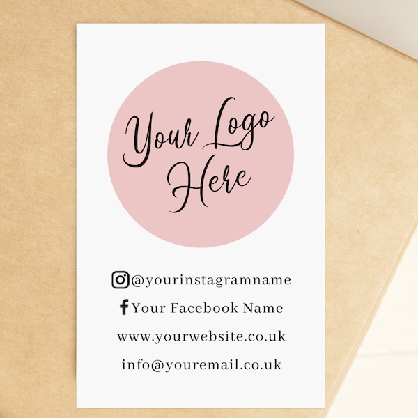 Logo Business Card - Etsy
