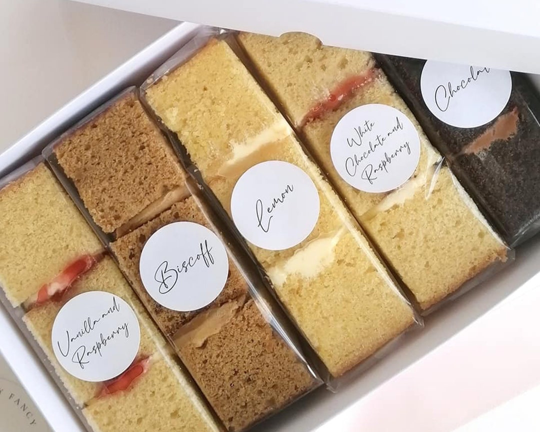 Cake Flavour Stickers - Flavour Labels - Custom Cake Labels ...