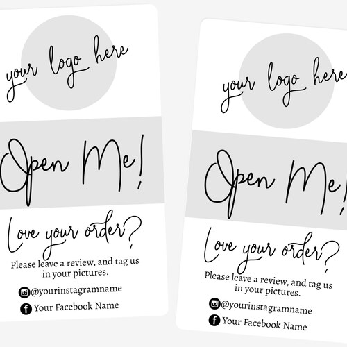 Small Business Logo Box Seal Stickers Package Box Seals - Etsy