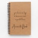 Personalised Kraft Brown Accounts Book Business Accounts Tracking Book ...