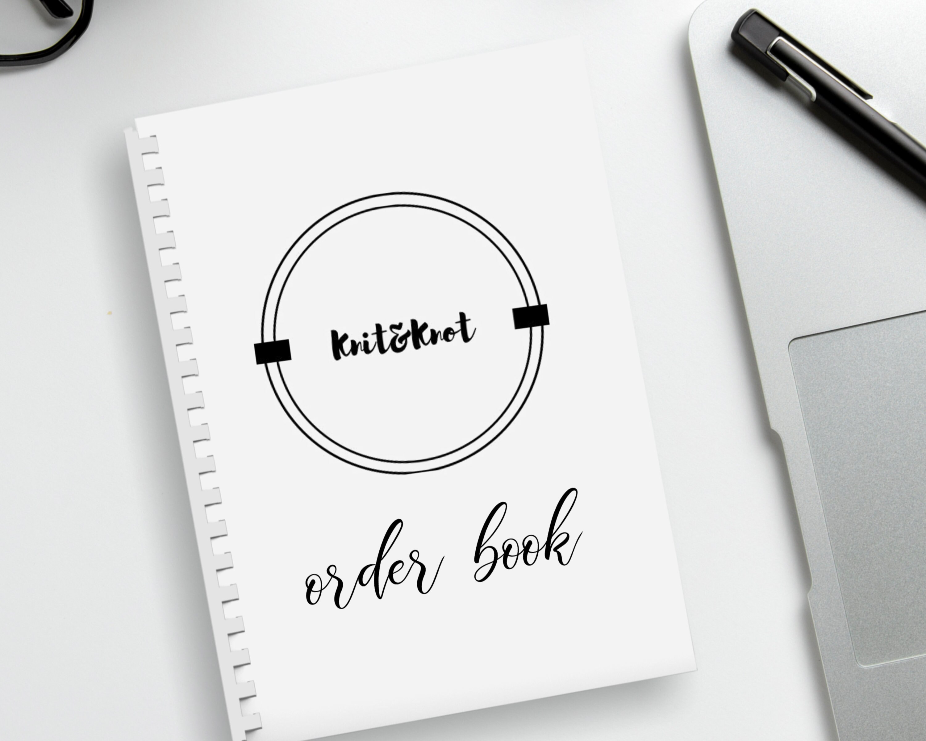 Personalised Business Logo Order Book Business Order Book - Etsy UK