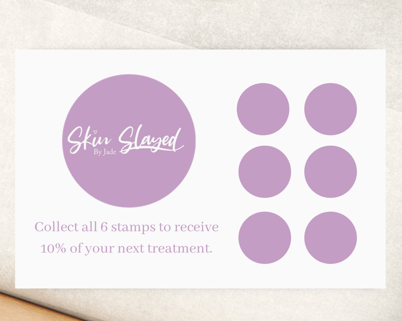 Business Loyalty Cards Personalised Logo Loyalty Cards - Etsy