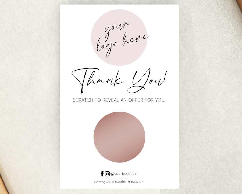 Custom Business Scratch Cards - Scratch Cards for Loyal Customers ...