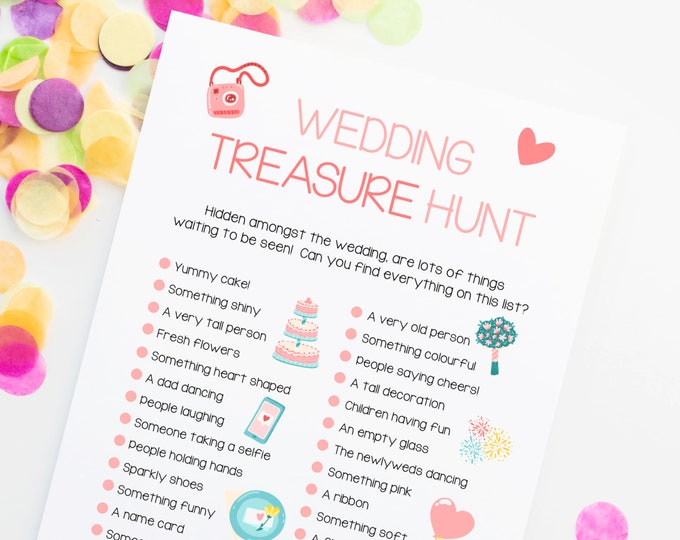 Wedding Game I Spy Game for Weddings Eye Spy Disposable Camera Game ...