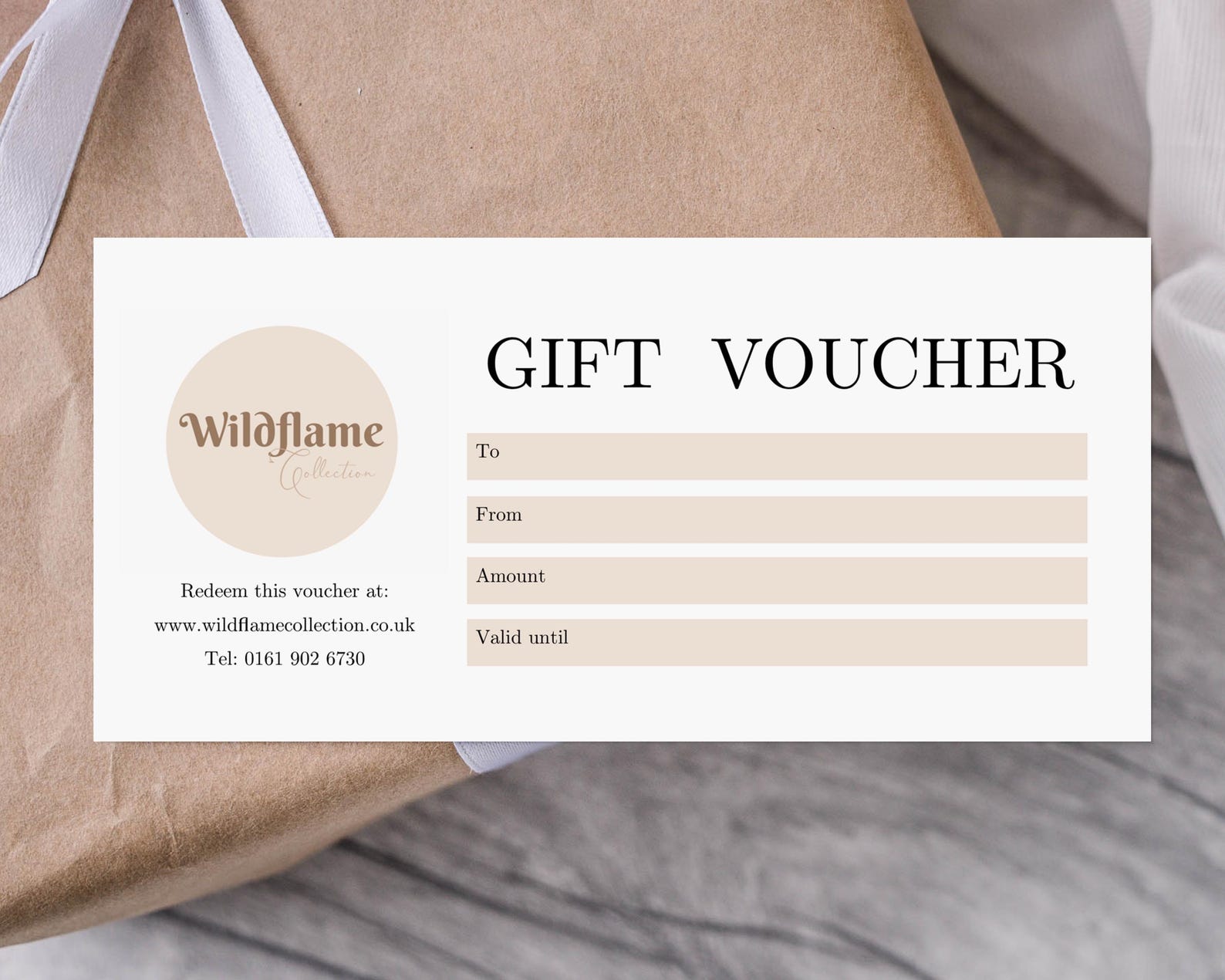 Custom Printed Gift Vouchers With Logo: Small Business Certificates ...