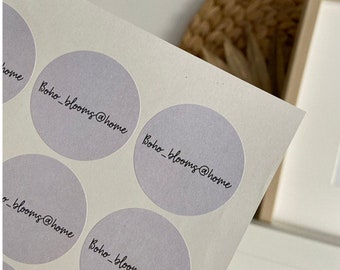 Open Me, Happiness Inside Stickers Parcel Packaging Stickers Small ...