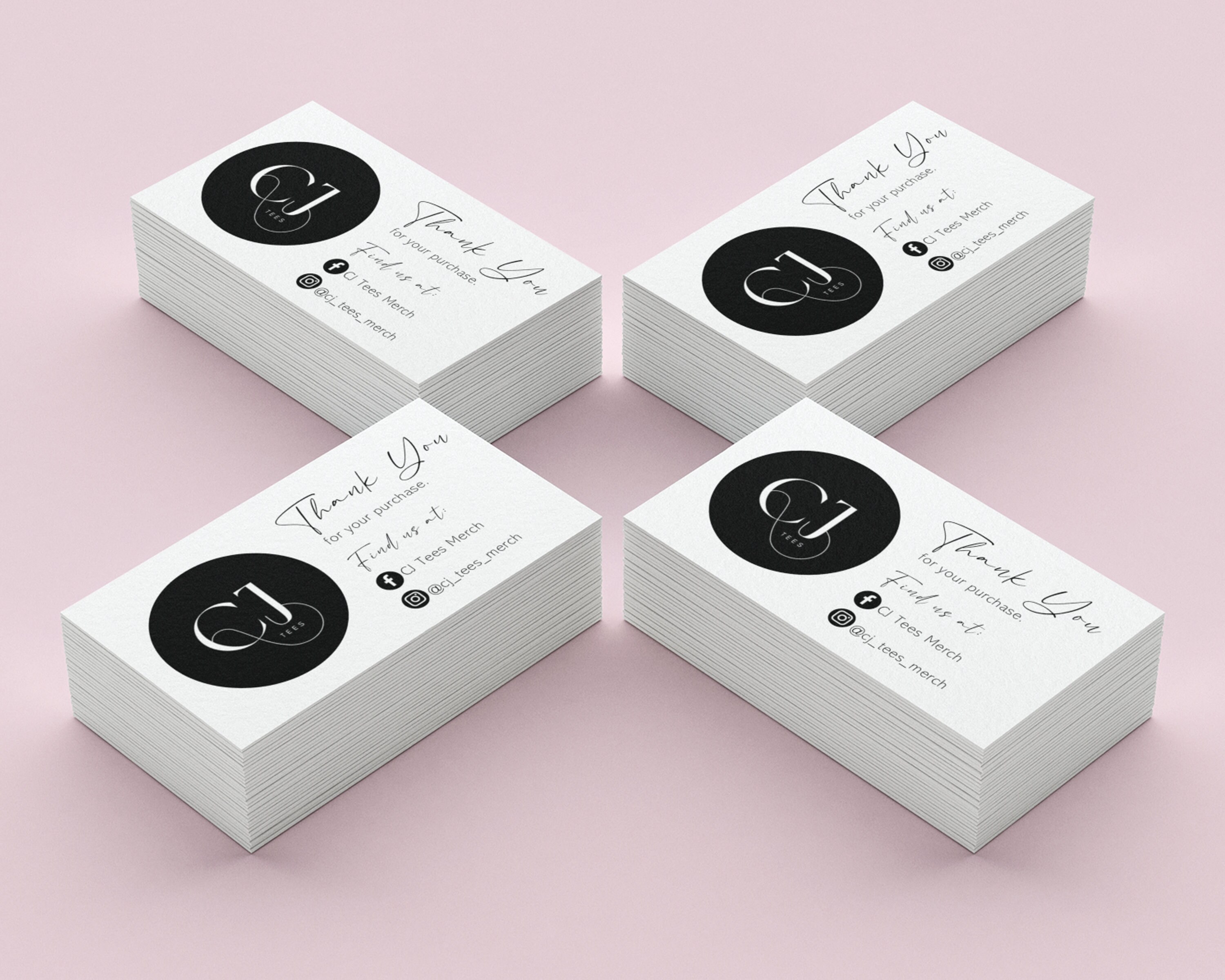 Personalised Business Cards Printed With Your Logo on and - Etsy UK