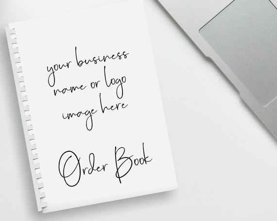 Order Book With Business Name Small Business Orders Book | Etsy