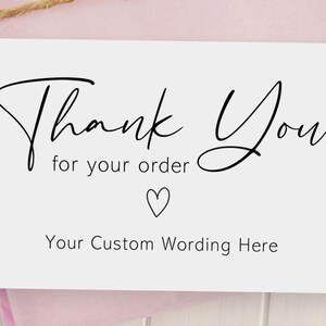 Discount Code Cards - Thank You for Your Order Cards - Business Cards ...