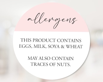 Allergen Food Labels or Hors D'oeuvre Picks for Wedding - Etsy