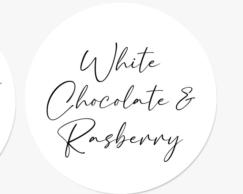 Custom Cake Flavour Stickers Flavour Labels Scent Labels - Etsy