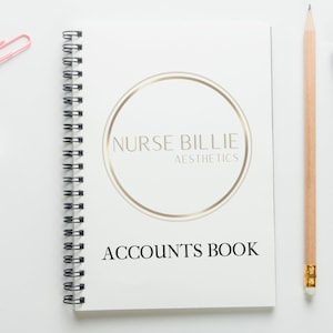 Business Accounts Book - Small Business Account Tracker Note Book ...