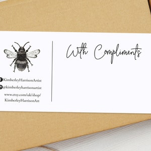 Personalised Business Logo Compliment Slips, Logo Thank You Slips ...
