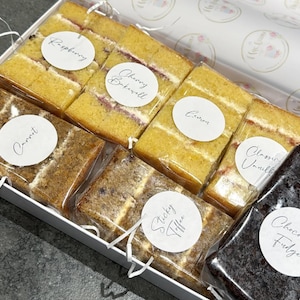 Custom Cake Flavour Stickers - Flavour Labels - Scent Labels ...