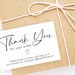 Discount Code Cards - Thank You for Your Order Cards - Business Cards ...