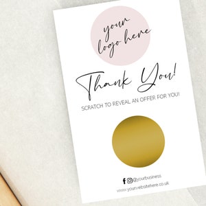 Custom Business Scratch Cards - Scratch Cards for Loyal Customers ...