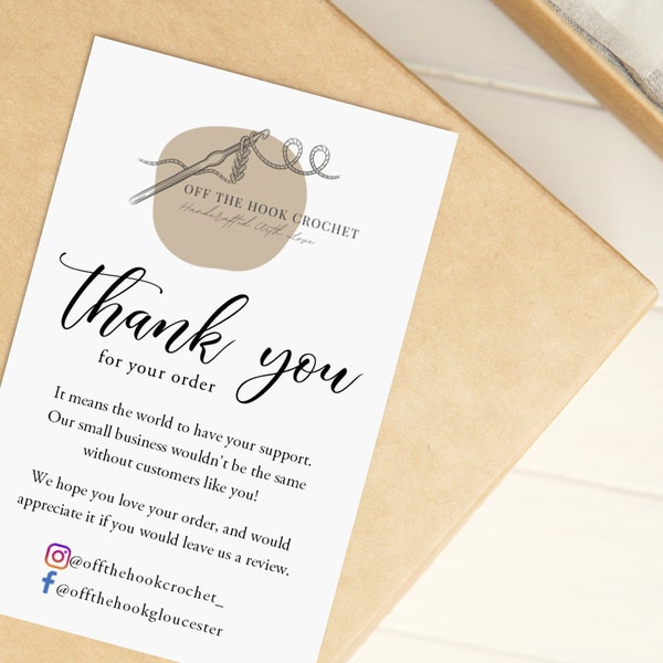 Thank You for Your Order Please Leave a Review - Etsy