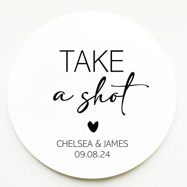 Personalised Shot Bottle Stickers - Etsy