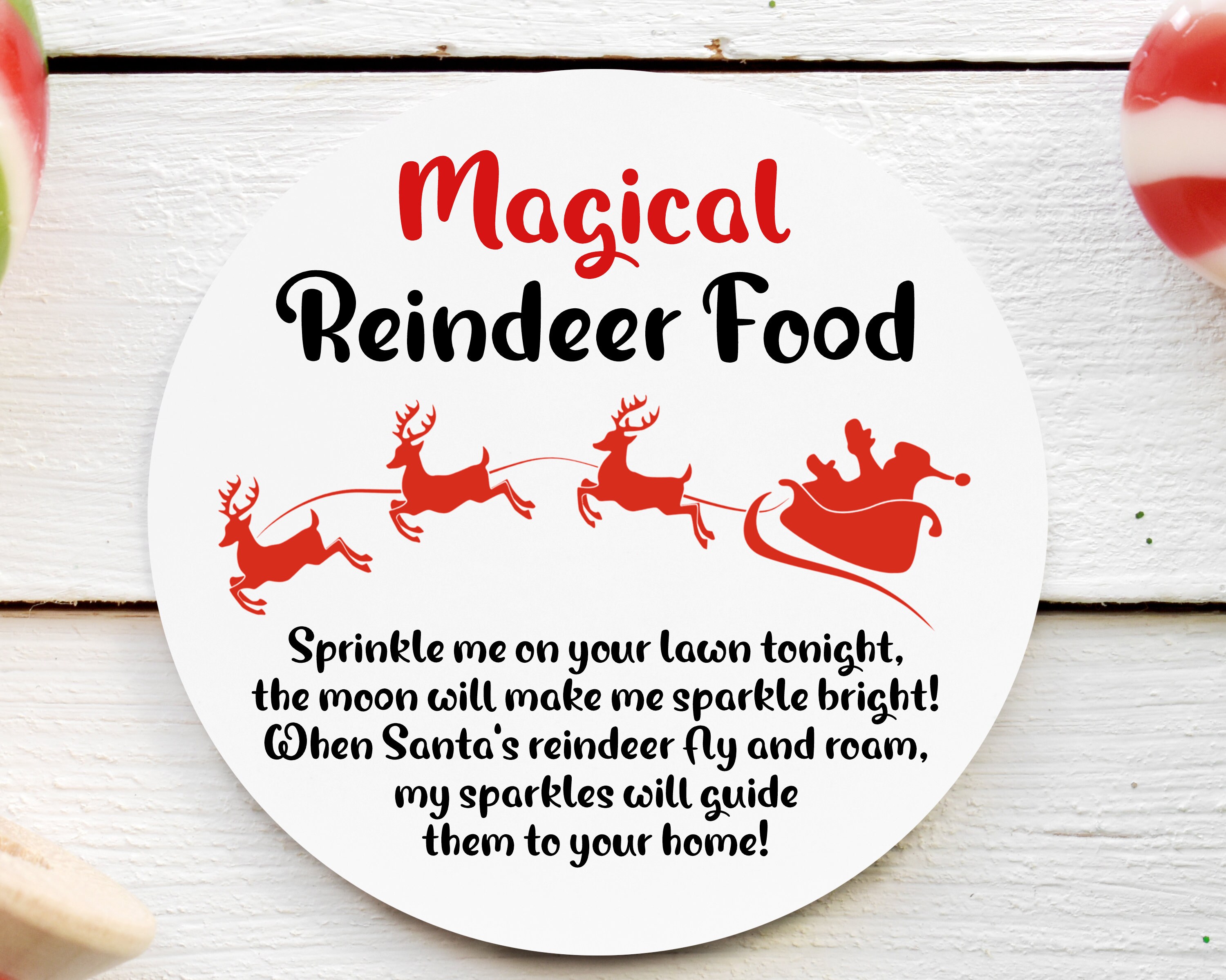 Reindeer Feed Poem