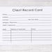 A6 Client Record Cards: Salon, Nail, Lash, Spa (printed) - Etsy UK