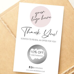 Custom Business Scratch Cards - Scratch Cards for Loyal Customers ...