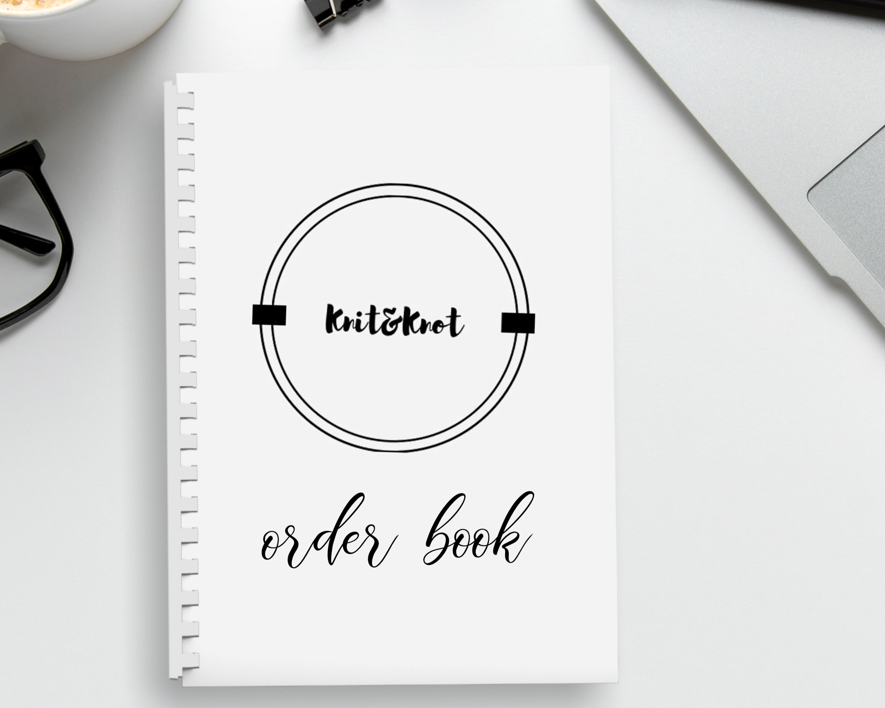 Personalised Business Logo Order Book Business Order Book - Etsy UK