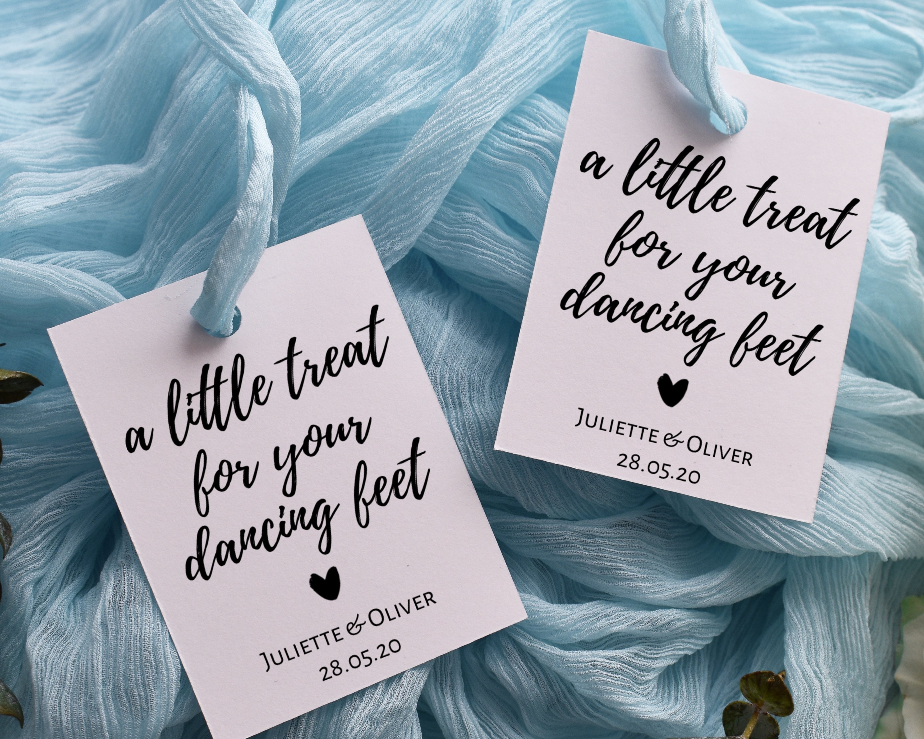 Wedding Flip Flop Tags Wedding Slipper Tags A Little Treat - Etsy