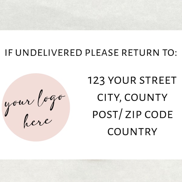 Return Address Labels. Free Shipping - Etsy