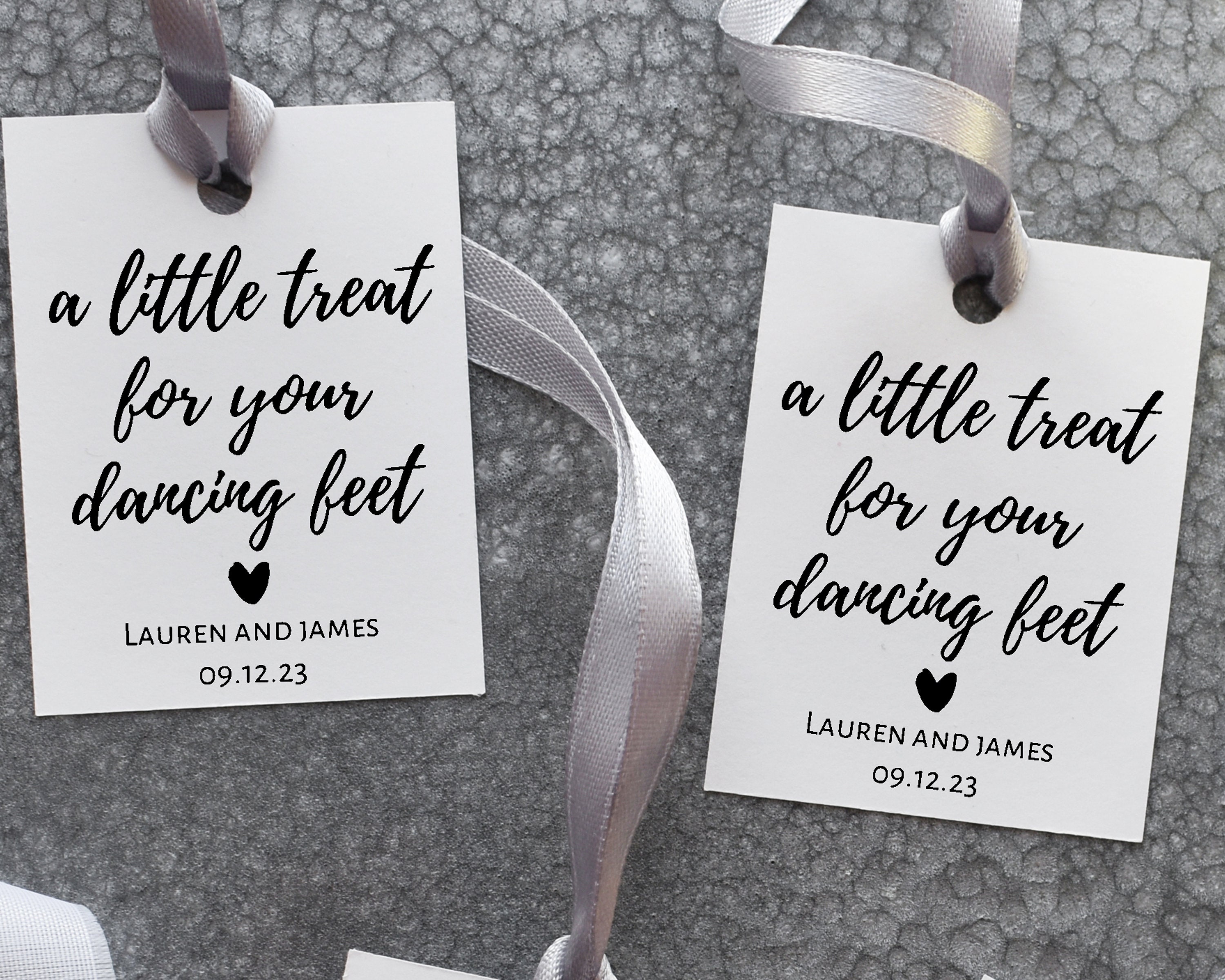 Wedding Flip Flop Tags Wedding Slipper Tags A Little Treat - Etsy