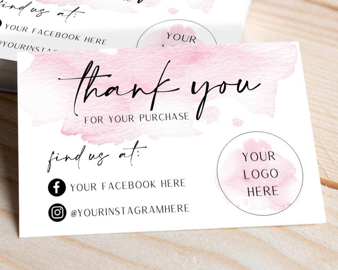 Personalised Business Cards, Printed With Your Logo on and Social Media ...