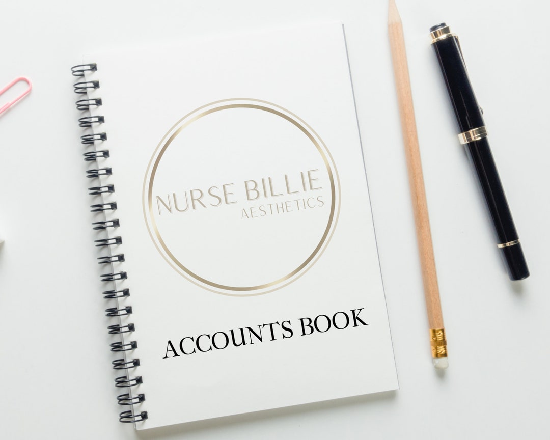 Logo Accounts Book - Accounts Tracking Book - Business Expenses Book ...